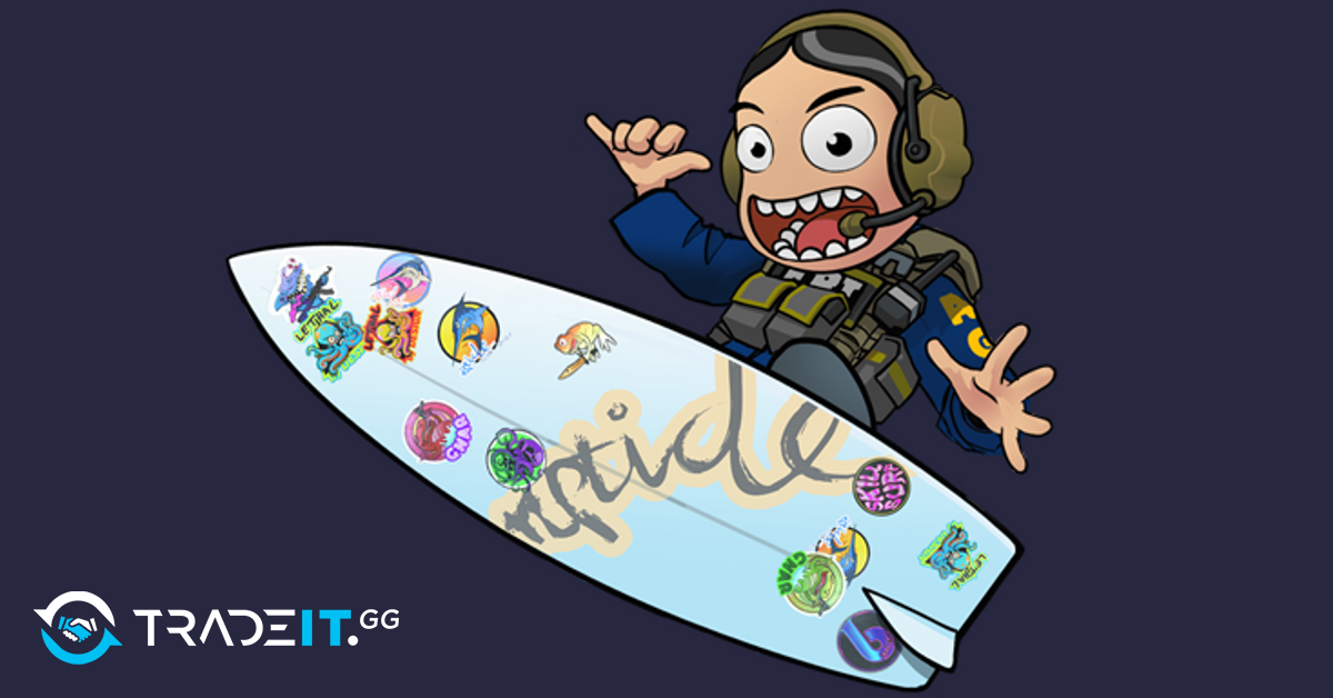 Riptide Surf Shop Sticker Collection | Tradeit Riptide Surf Shop Sticker Collection | Tradeit